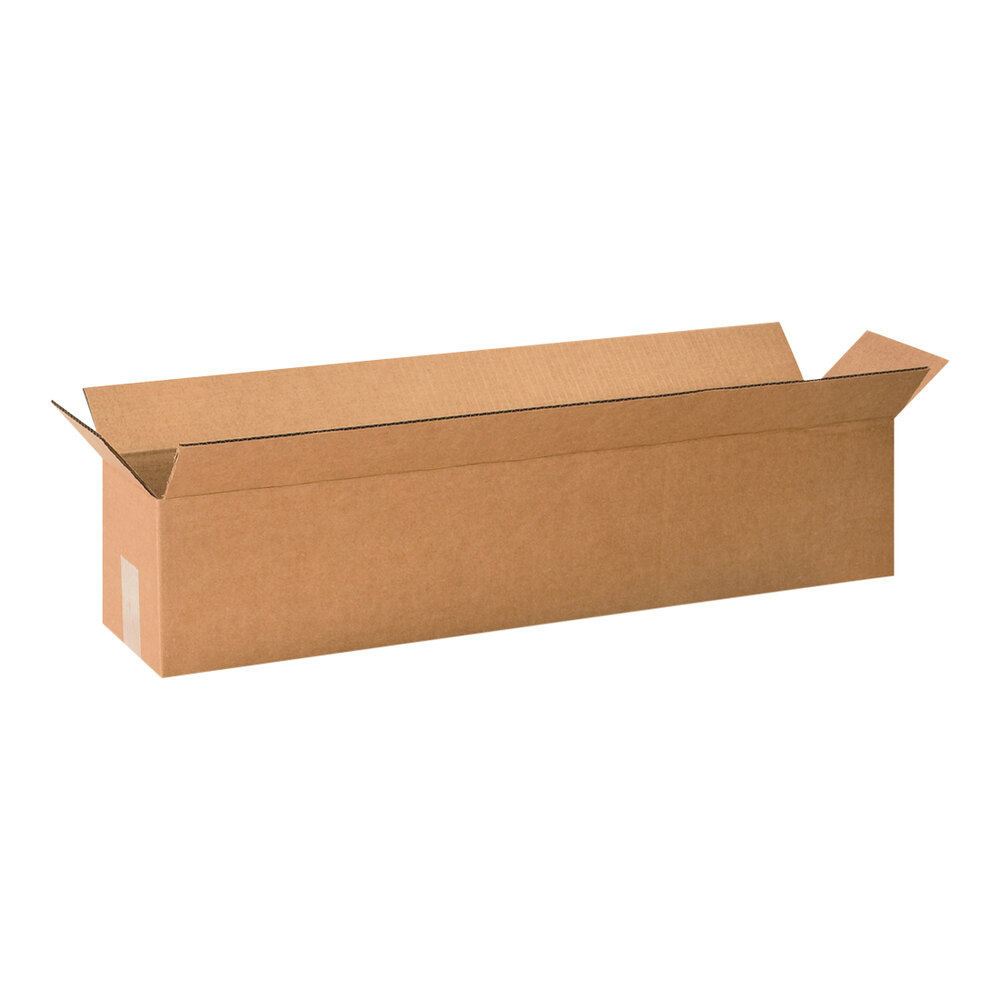 Lavex 30" x 6" x 6" Kraft Corrugated RSC Shipping Box - 25/Case