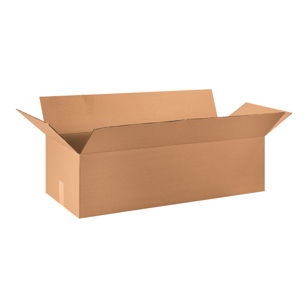 Lavex 36" x 14" x 10" Kraft Corrugated RSC Shipping Box - 15/Case