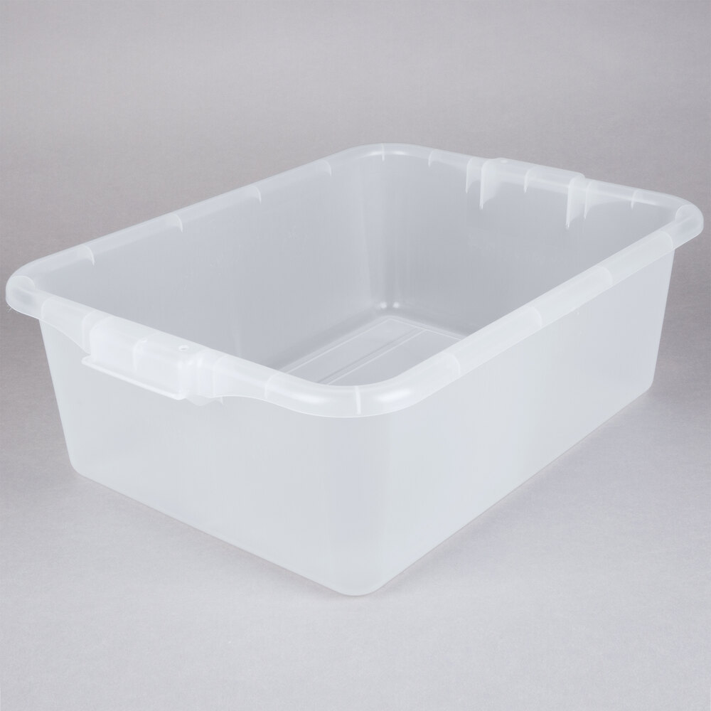 Vollrath 1527-C13 Food Storage Box - Traex Color-Mate Clear 20" x 15" x 7"