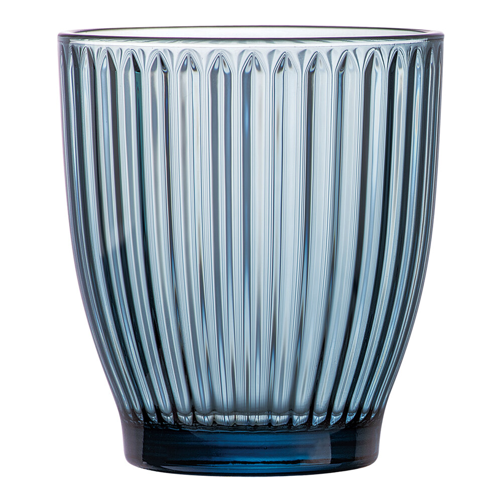 Arcoroc Rock Line 12 oz. Blue Rocks / Old Fashioned Glass by Arc ...