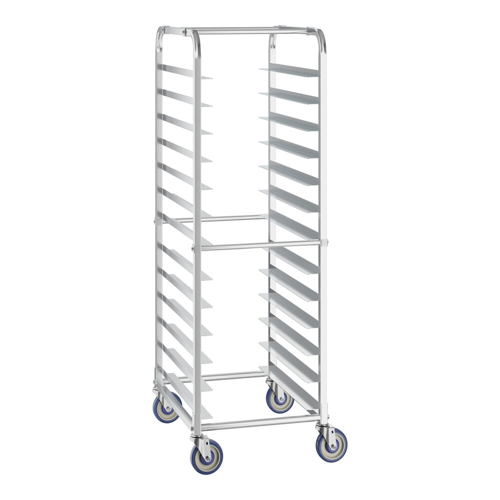 Regency 13-Pan End Load Pizza Dough Box Rack - Unassembled