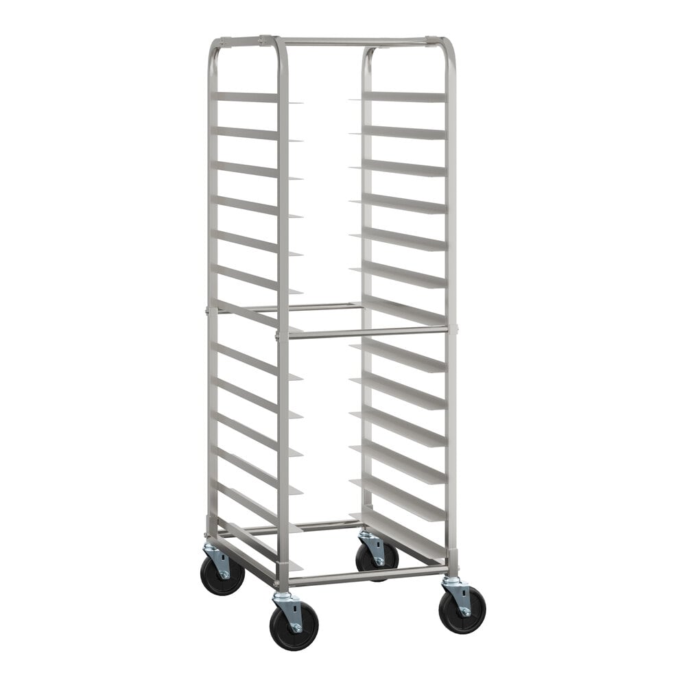 Regency 13-Pan End Load Pizza Dough Box Rack - Unassembled