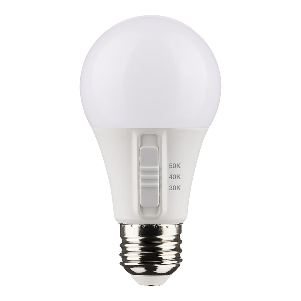 Satco 9W A19 LED Light Bulb with 3 Color Temperatures S11771 - 120V ...