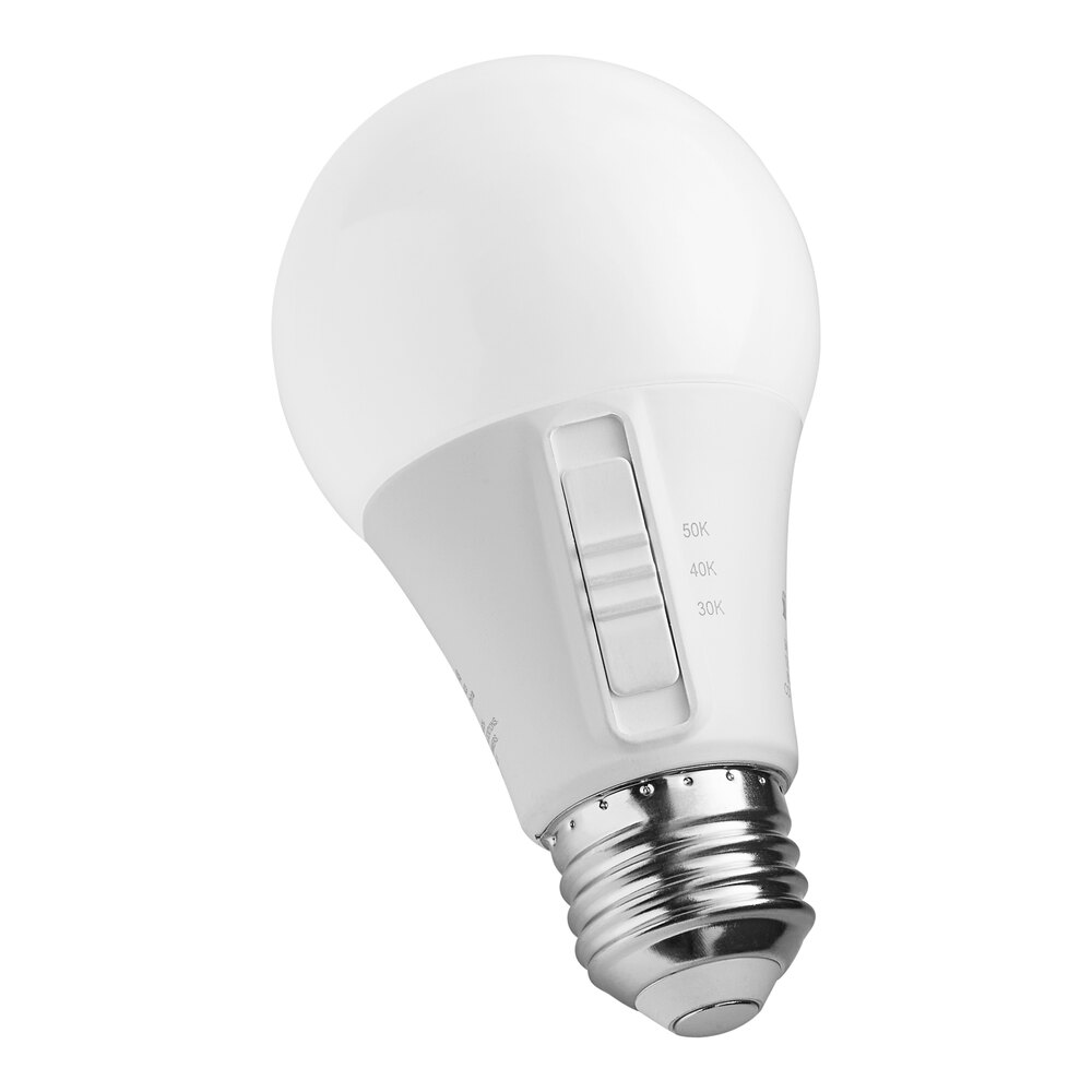 Satco 9W A19 LED Light Bulb with 3 Color Temperatures S11771 - 120V ...