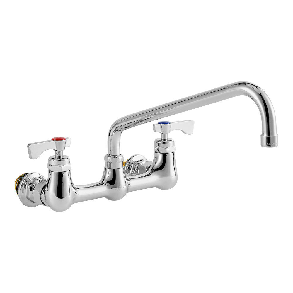 Krowne Royal Series 14-812L Wall-Mount Faucet with 1.8 GPM Aerator, 12 ...