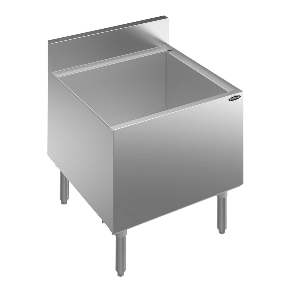 Krowne Royal Series KR24-24DP-10 24" x 24" Deep Style Underbar Ice Bin ...