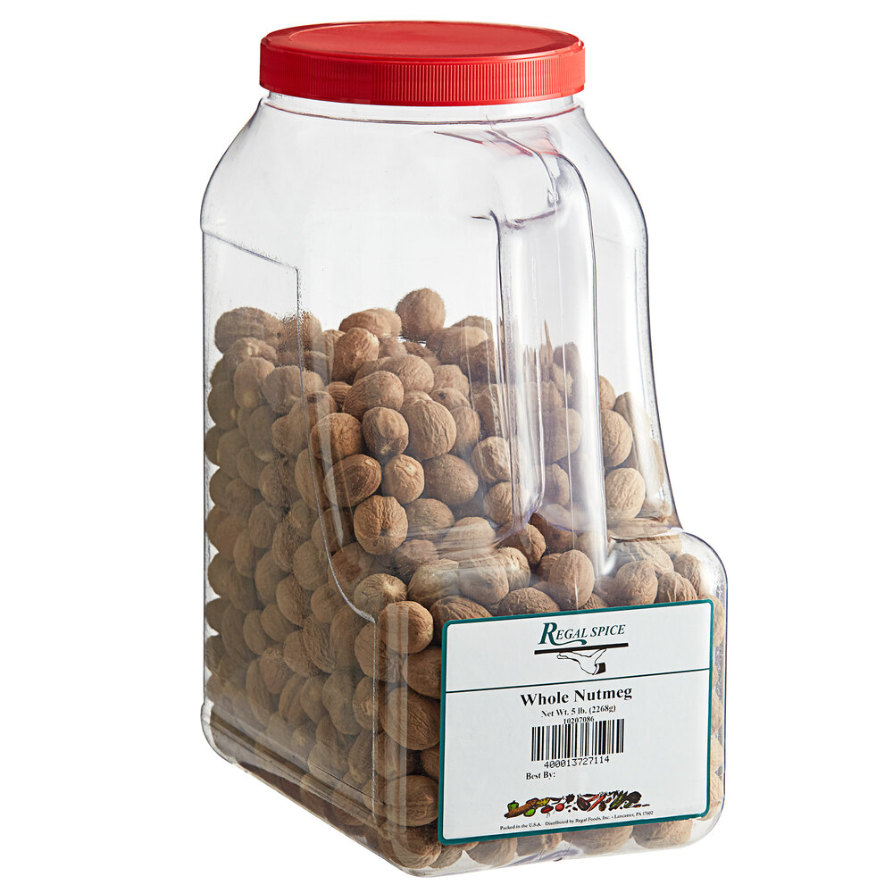 Regal Whole Nutmeg - 5 lb. - 4/Case