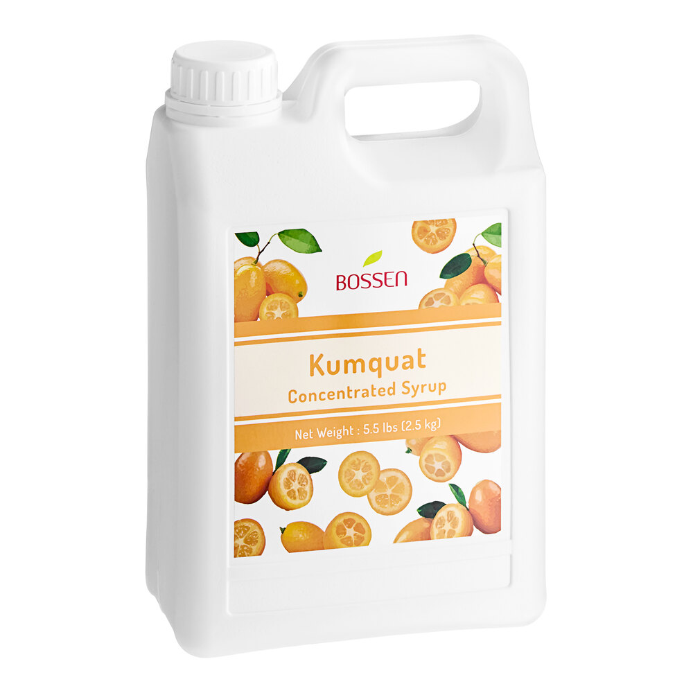 Bossen Kumquat Concentrated Syrup 64 fl. oz. - 6/Case