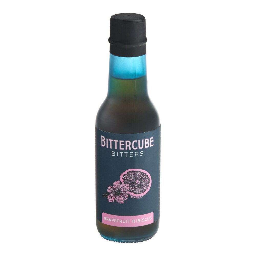 Bittercube 5 fl. oz. Grapefruit Hibiscus Bitters - 12/Case