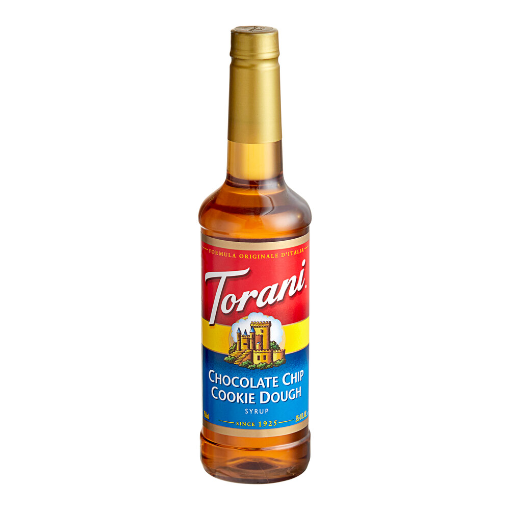 Torani Chocolate Chip Cookie Dough Flavoring Syrup 750 mL Plastic ...
