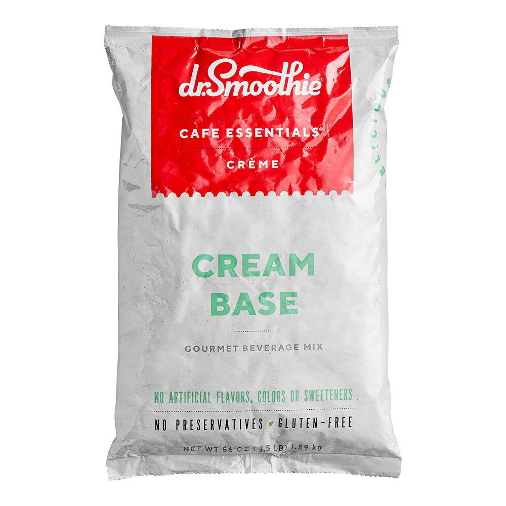 Dr. Smoothie Cafe Essentials Neutral Base Blended Creme Frappe Mix 3.5 ...