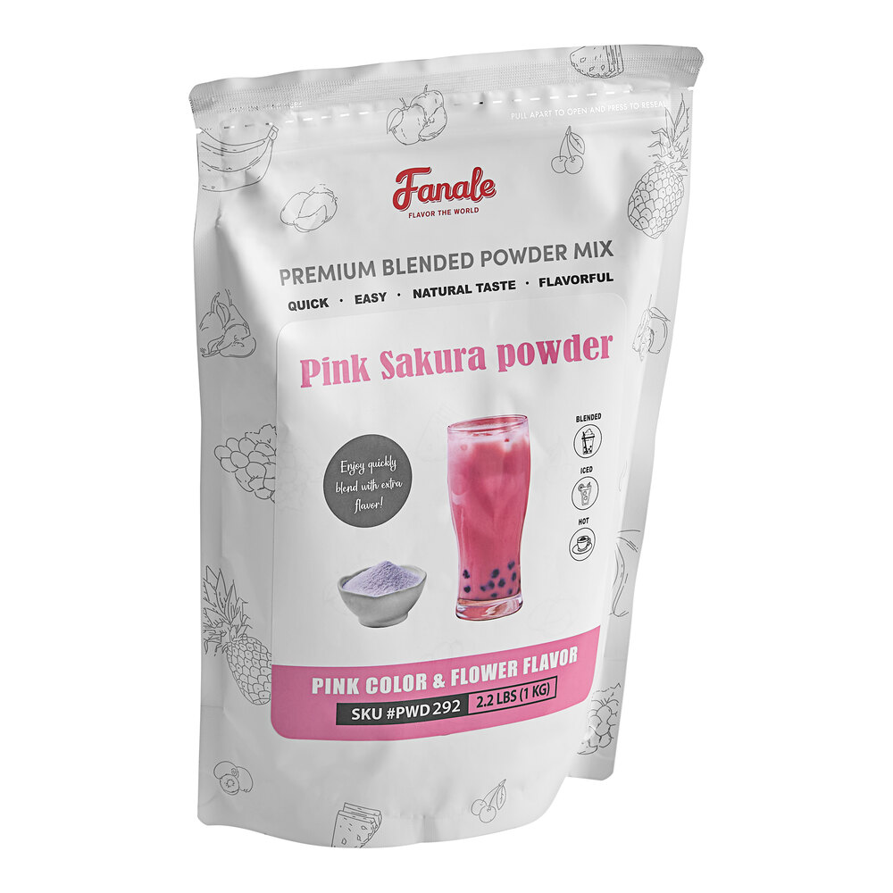 Fanale Pink Sakura Powder Mix 2.2 lb. - 20/Case