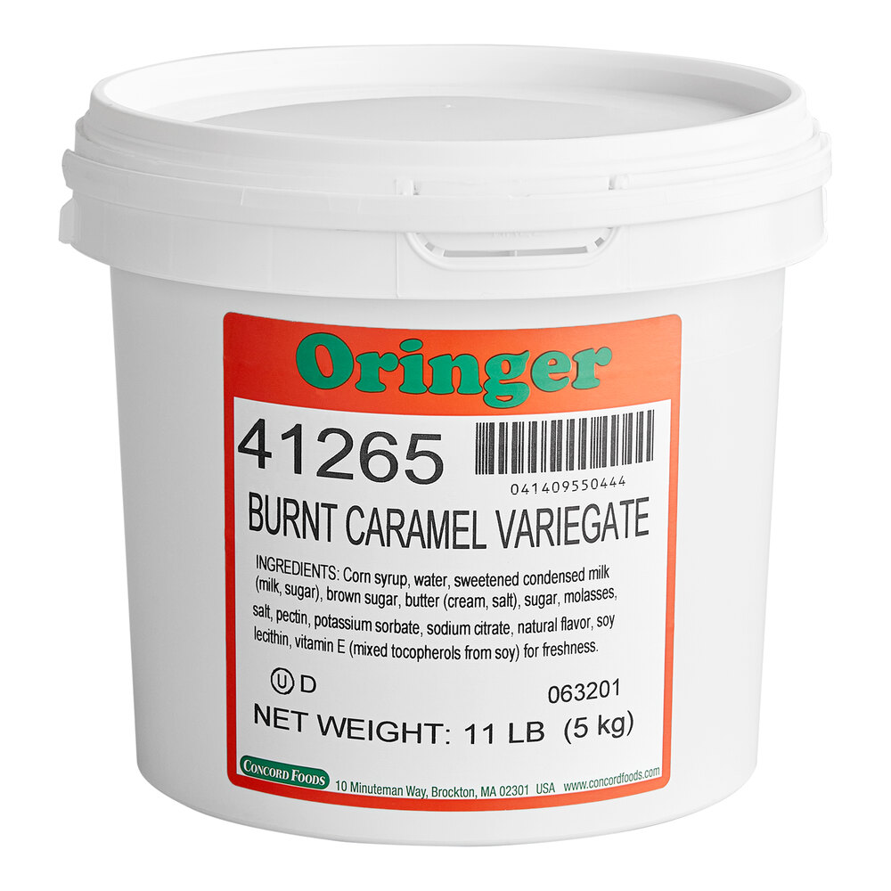 Oringer Burnt Caramel Variegate 11 lb. - 2/Case