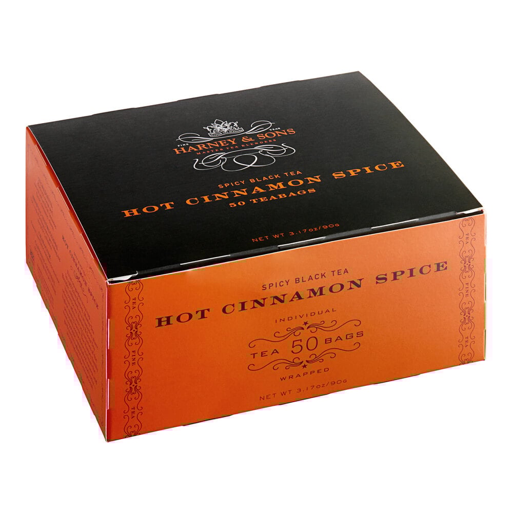 Harney & Sons Hot Cinnamon Spice Tea Bags - 300/Case