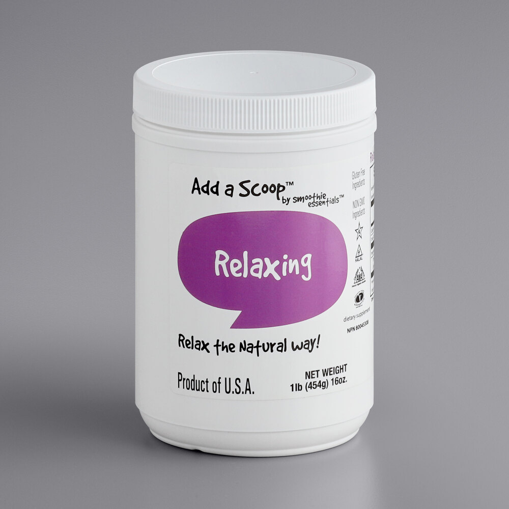 Add A Scoop Relaxing Blend Supplement Powder 1 lb. - 18/Case