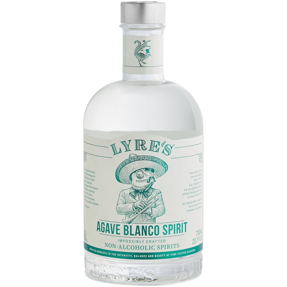 Lyre's Agave Blanco Non-Alcoholic Tequila 700mL Bottle - 6/Case