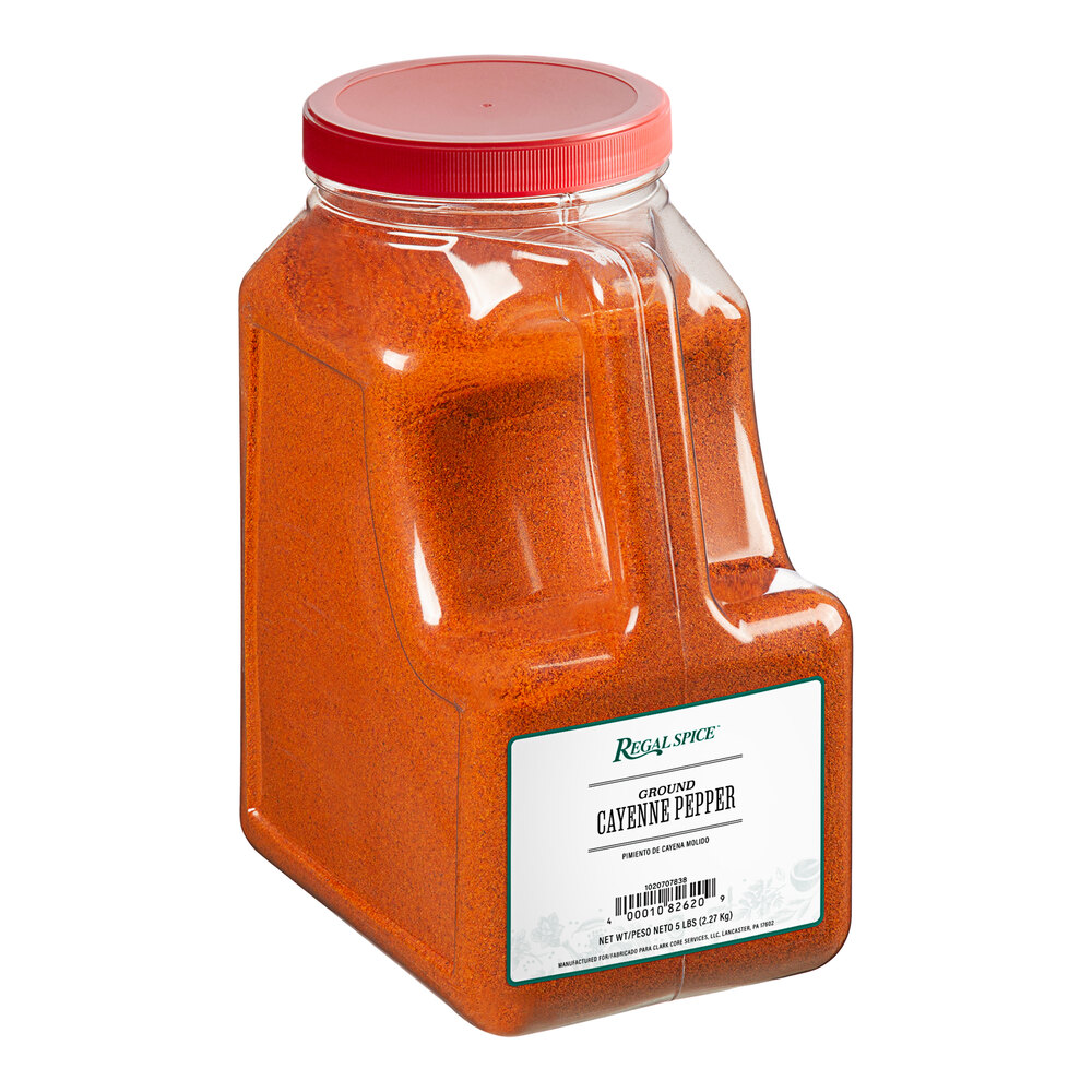 Regal Ground Cayenne Pepper - 5 lb. - 4/Case