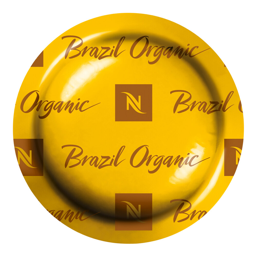 Nespresso Professional Brazil Organic Single Origin Single Serve Coffee ...