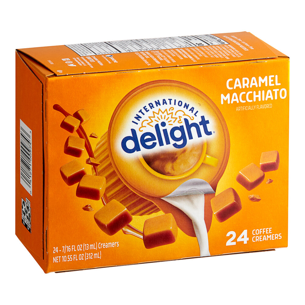International Delight Caramel Macchiato Single Serve Non-Dairy Creamer ...
