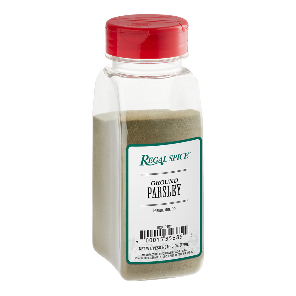 Regal Ground Parsley Leaves - 6 oz. - 12/Case