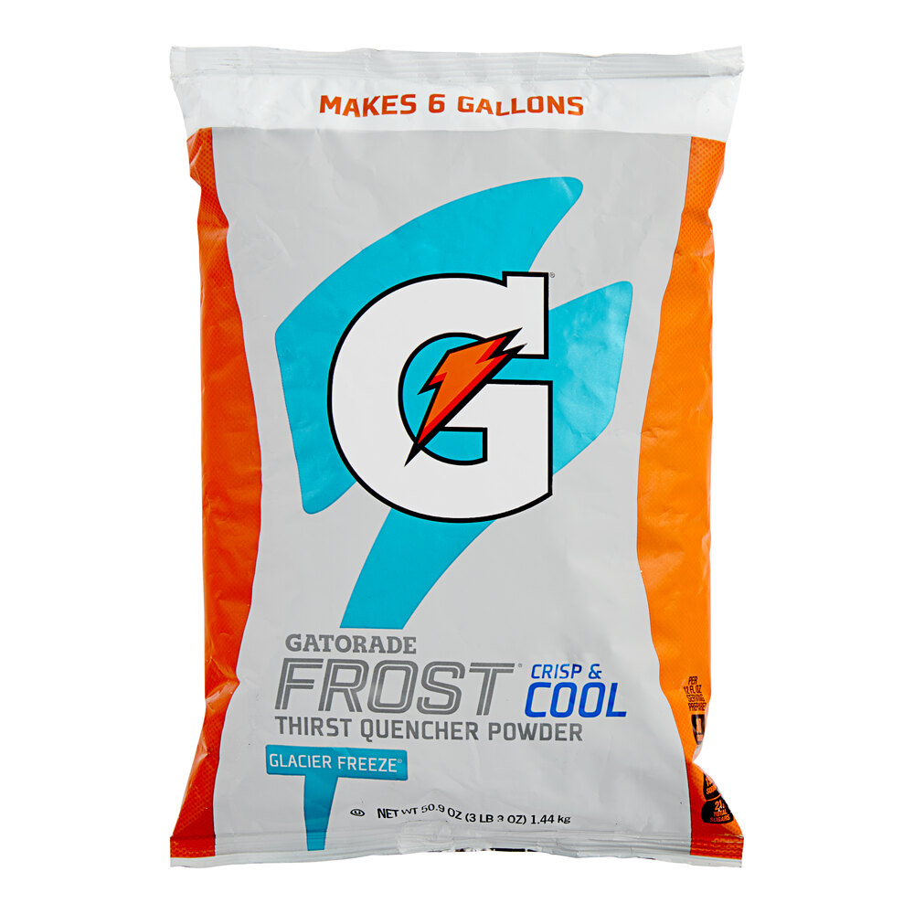 Gatorade Thirst Quencher Frost Glacier Freeze Sports Drink Powder 50.9 ...