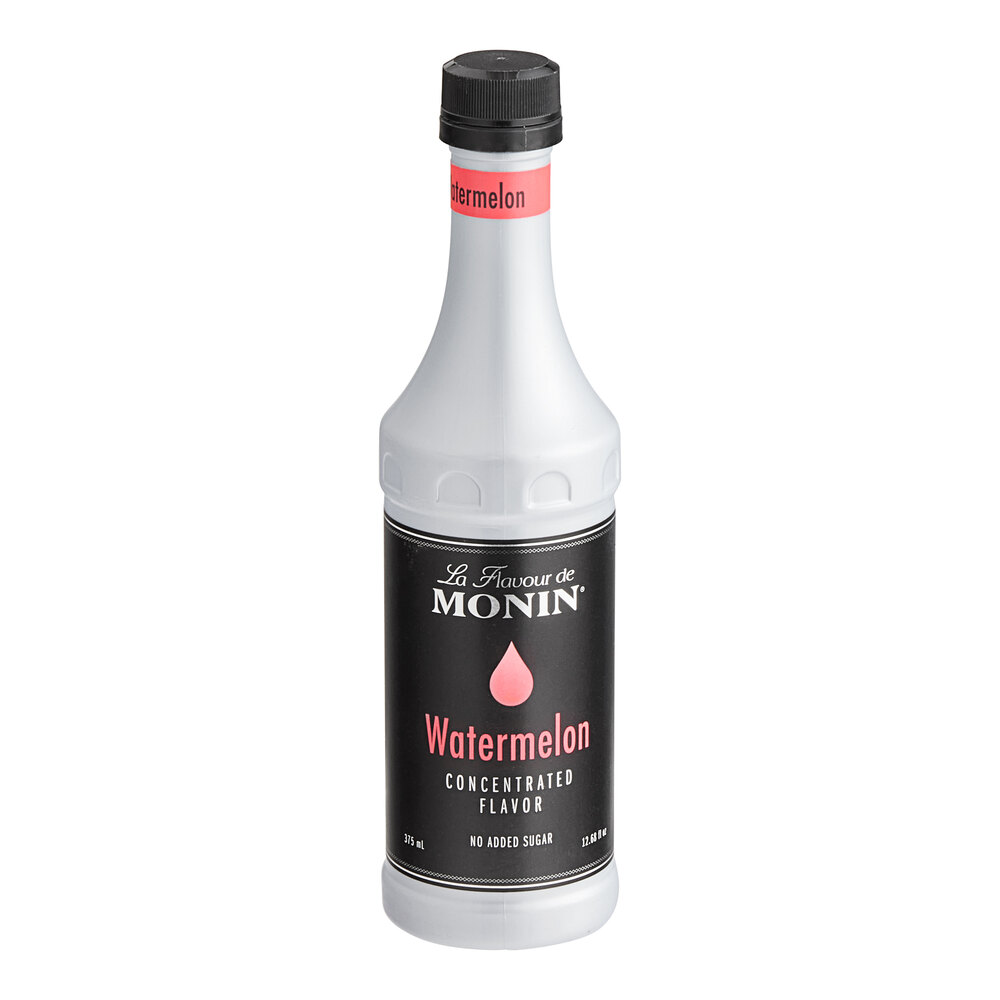Monin Watermelon Concentrated Flavor 375 mL - 4/Case