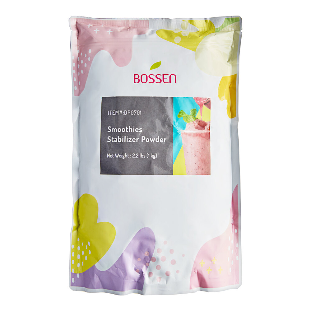 Bossen 2.2 lb. Smoothie Stabilizer Base Powder Mix - 20/Case
