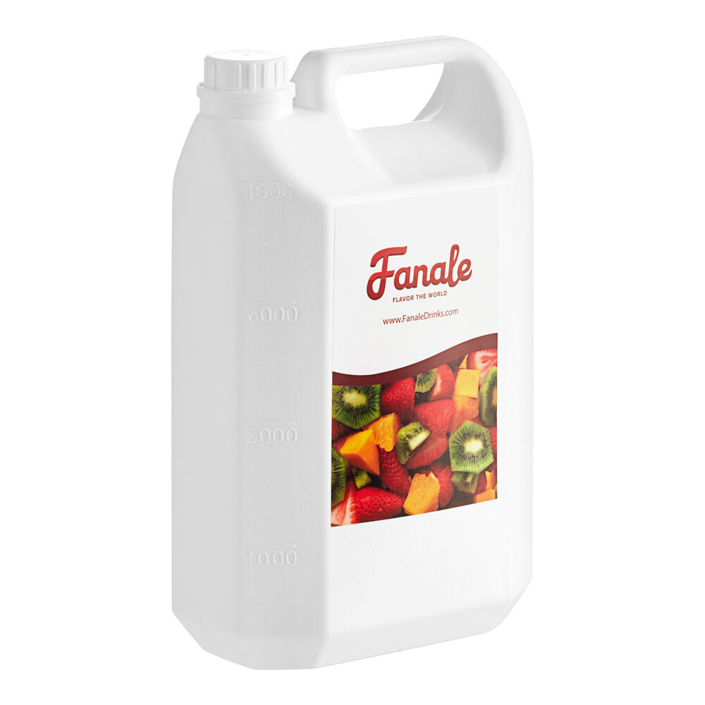 Fanale Rose Concentrated Syrup 134 fl. oz. - 4/Case