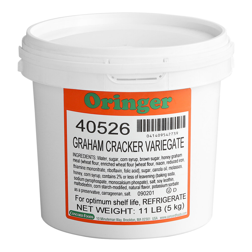 Oringer Graham Cracker Variegate 11 lb. - 2/Case