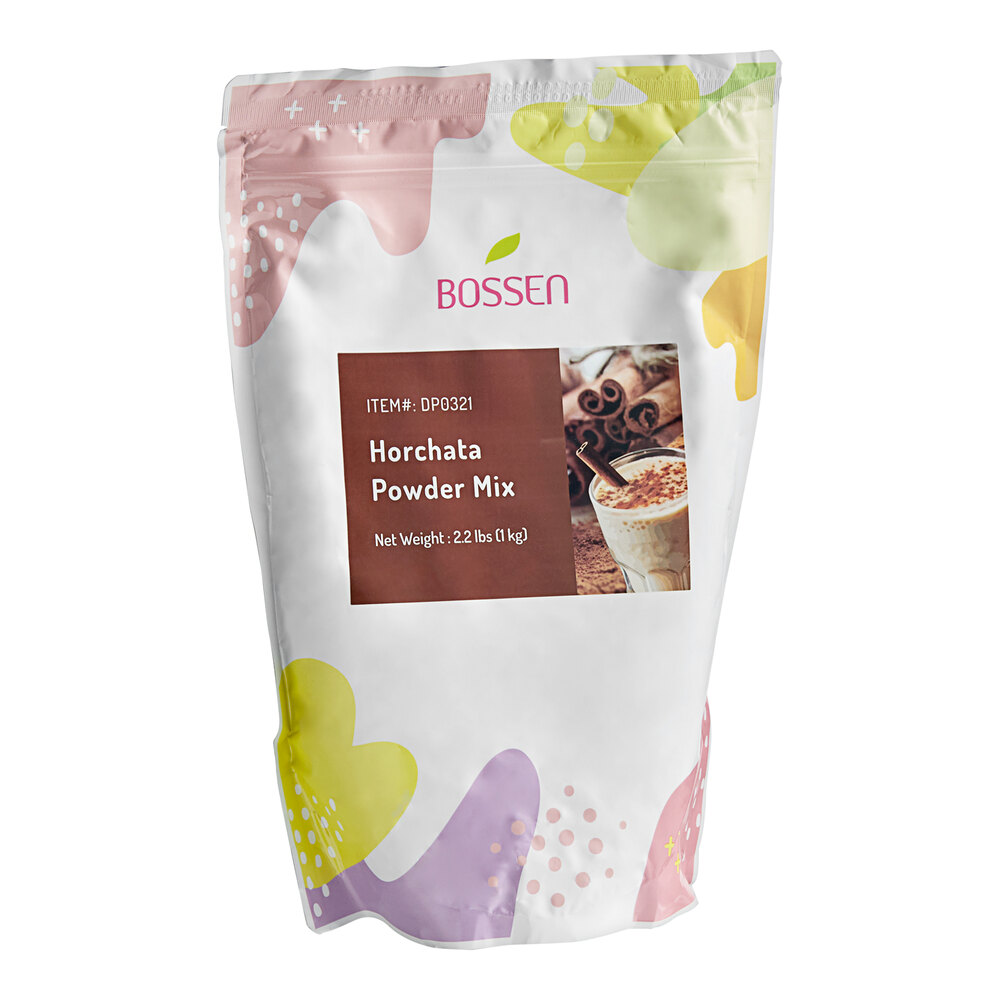 Bossen Horchata Powder Mix 2.2 lb. - 20/Case