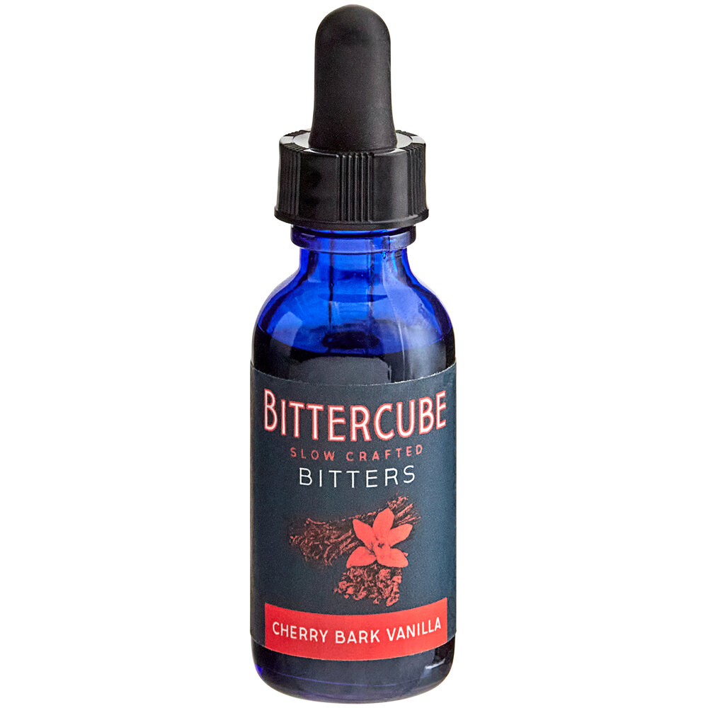 Bittercube 1 fl. oz. Cherry Bark Vanilla Bitters - 6/Case