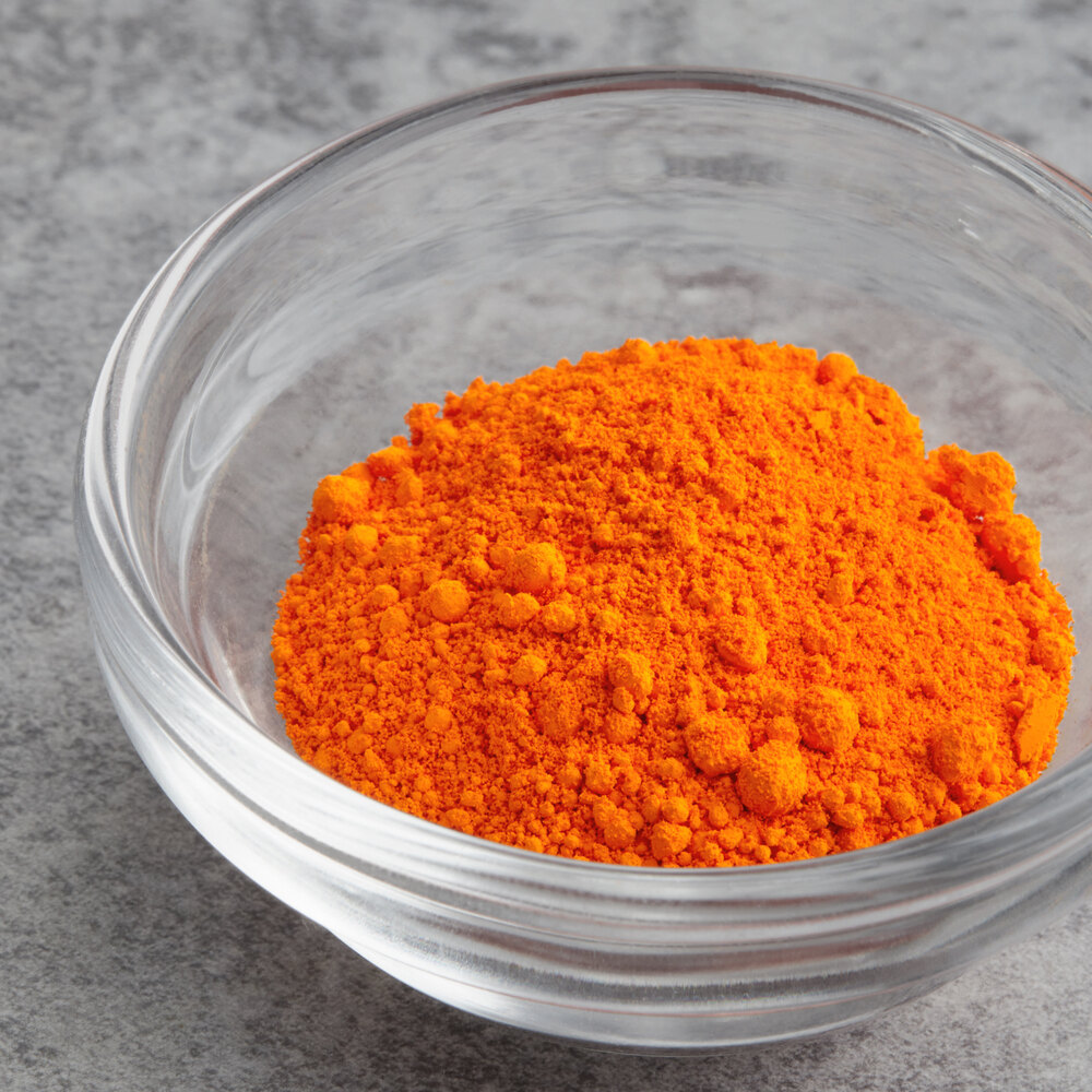 Chefmaster Orange Dry Powder Food Color 3 Gram - 12/Case