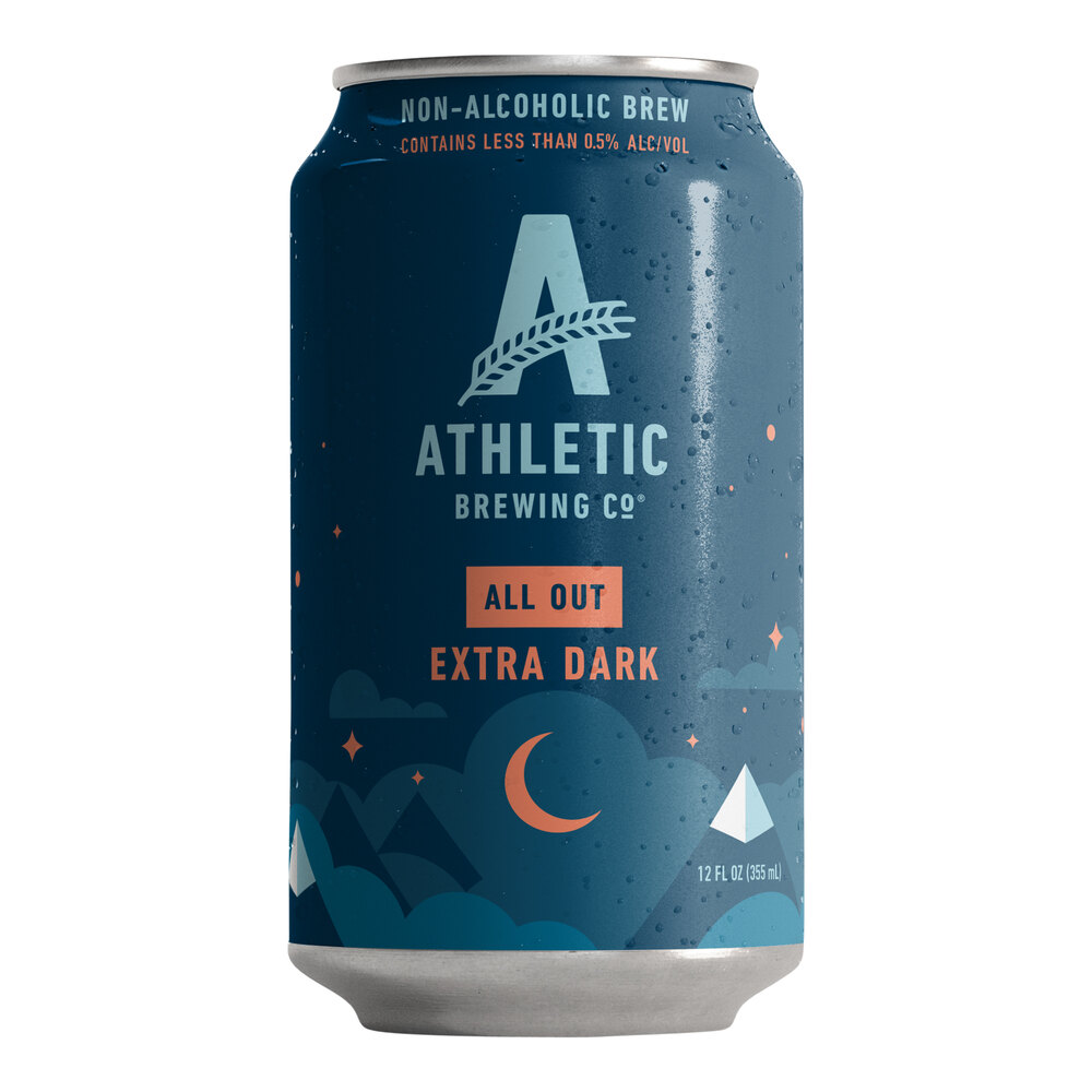 Athletic Brewing Co. All Out Non-Alcoholic Extra Dark 12 fl. oz. 6-Pack ...