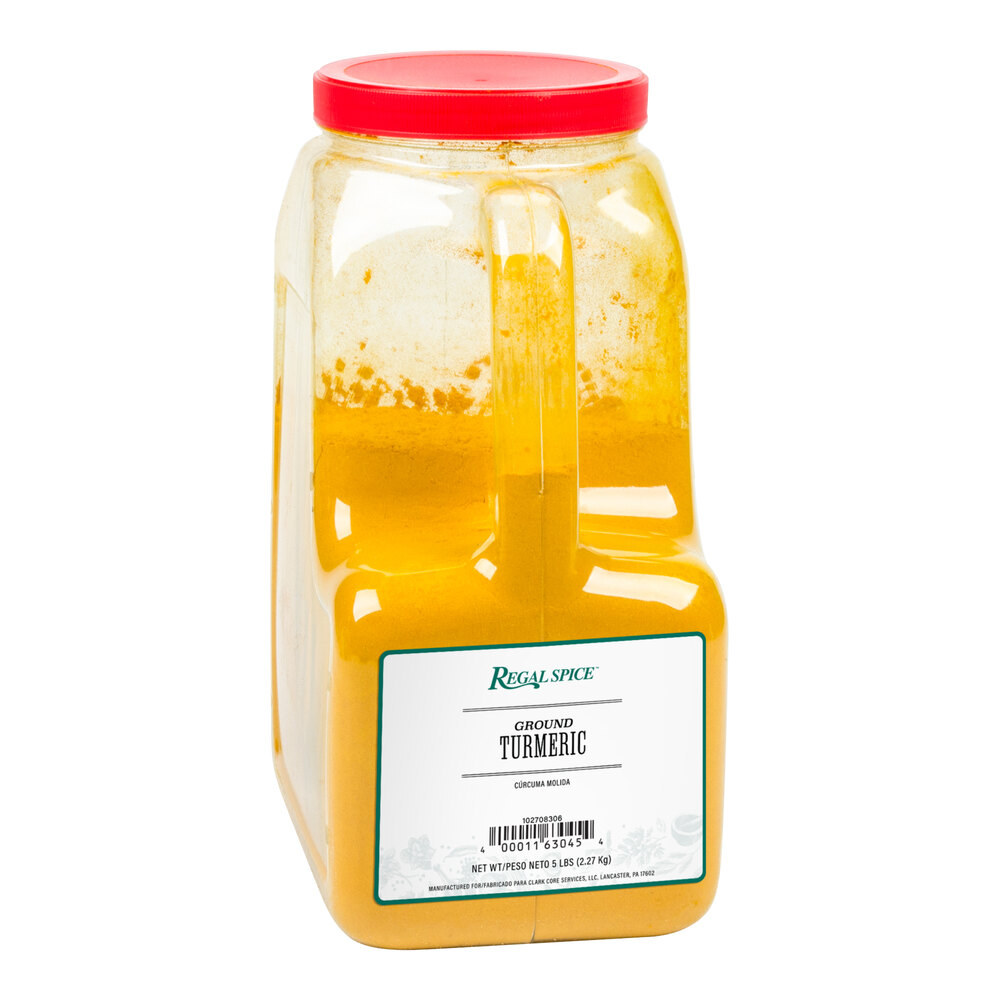 Regal Ground Turmeric - 5 lb. - 4/Case