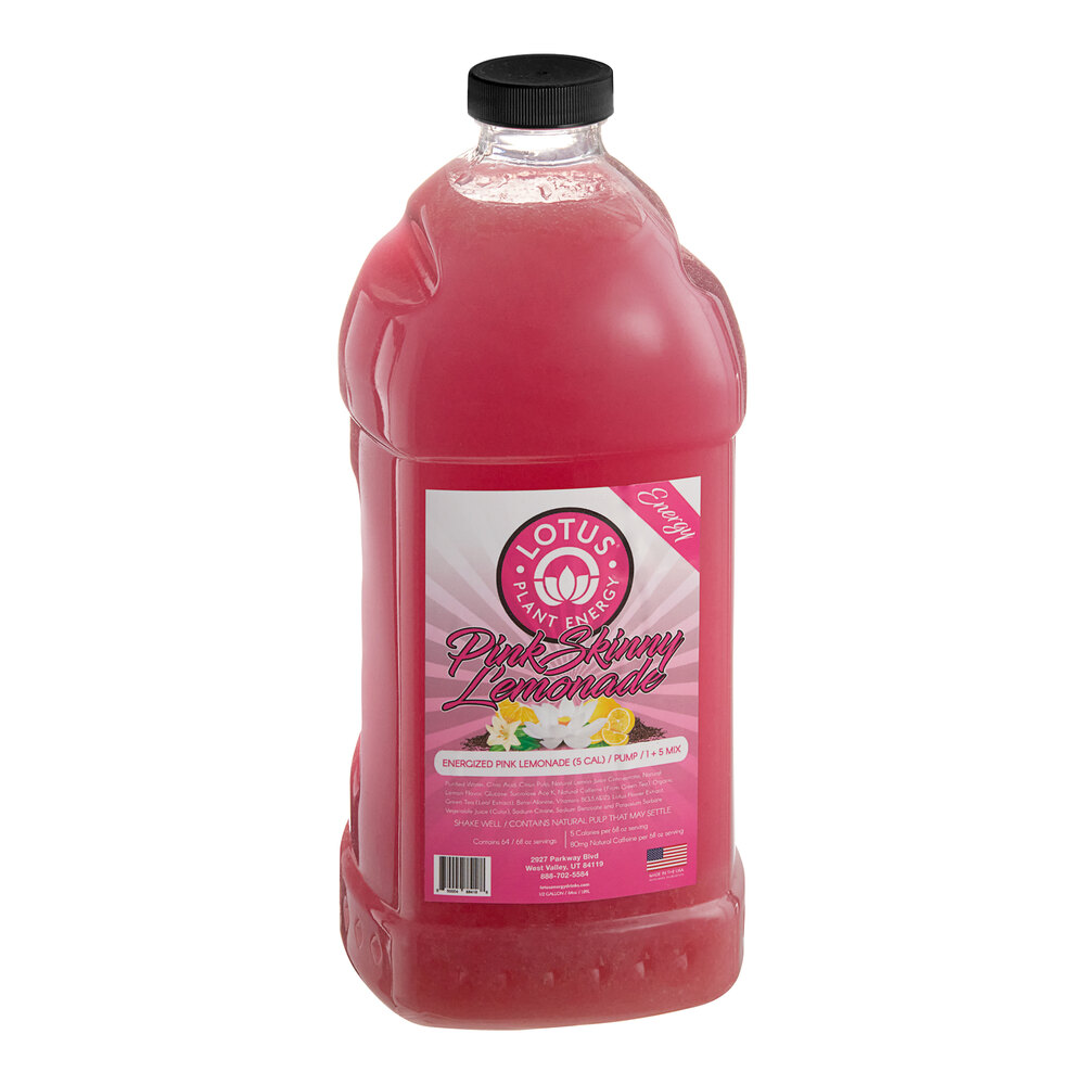 Lotus Plant Energy Skinny Pink Lemonade 5:1 Energy Concentrate 64 fl ...