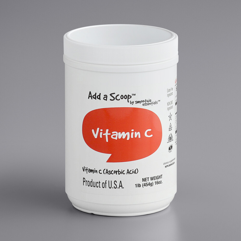 Add A Scoop Vitamin C Blend Supplement Powder 1 lb. - 18/Case