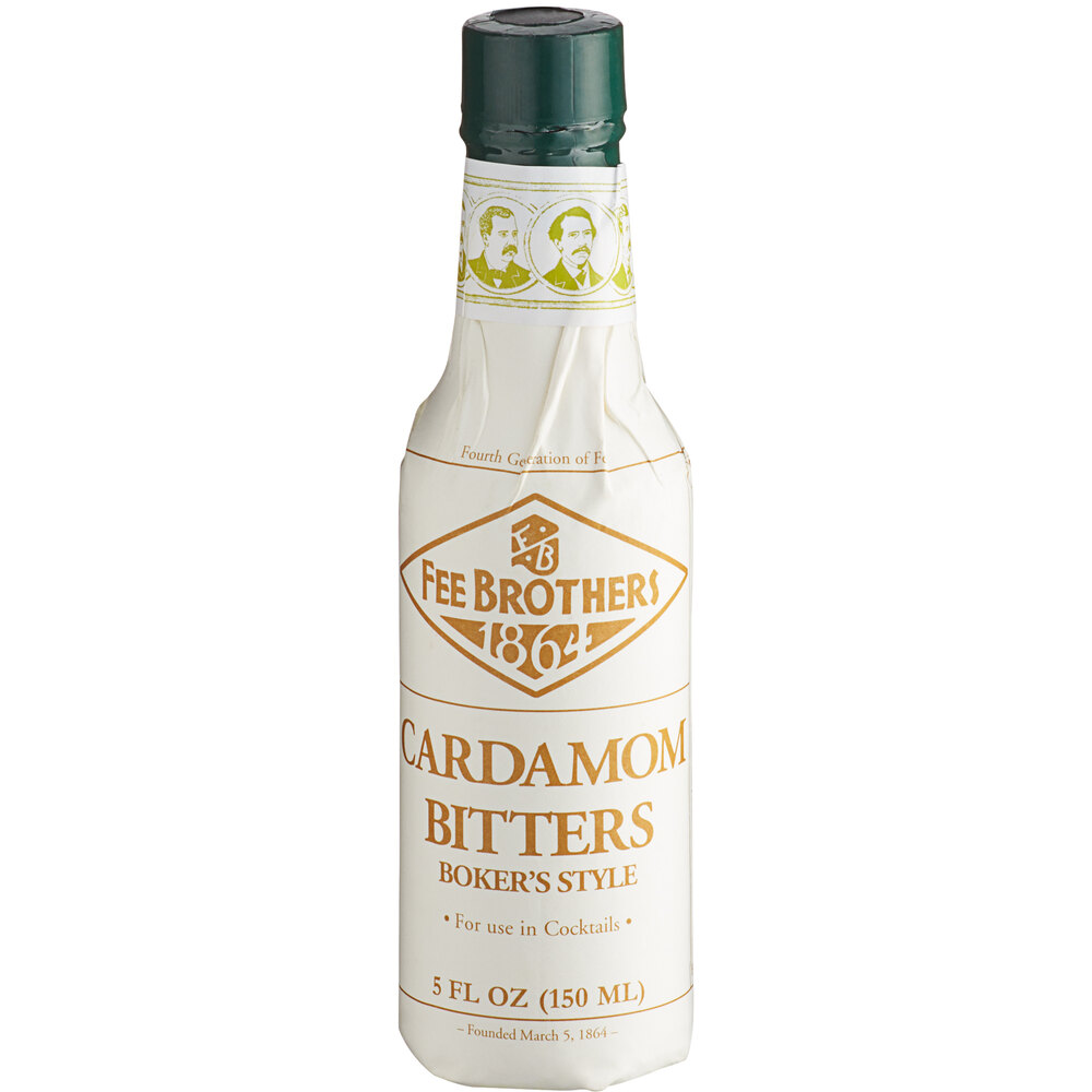 Fee Brothers 5 fl. oz. Cardamom Bitters - 12/Case