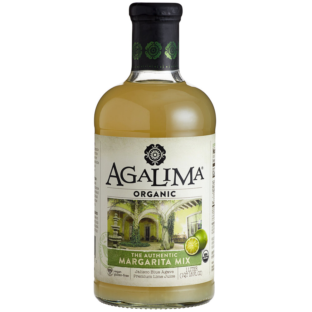 Agalima 1 Liter Organic Margarita Mix - 6/Case