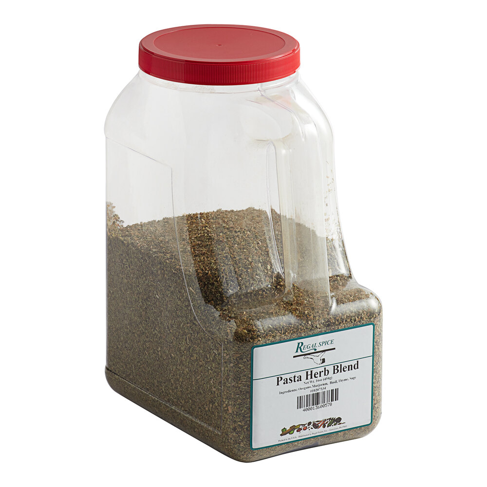 Regal Pasta Herb Blend - 1 lb. - 4/Case