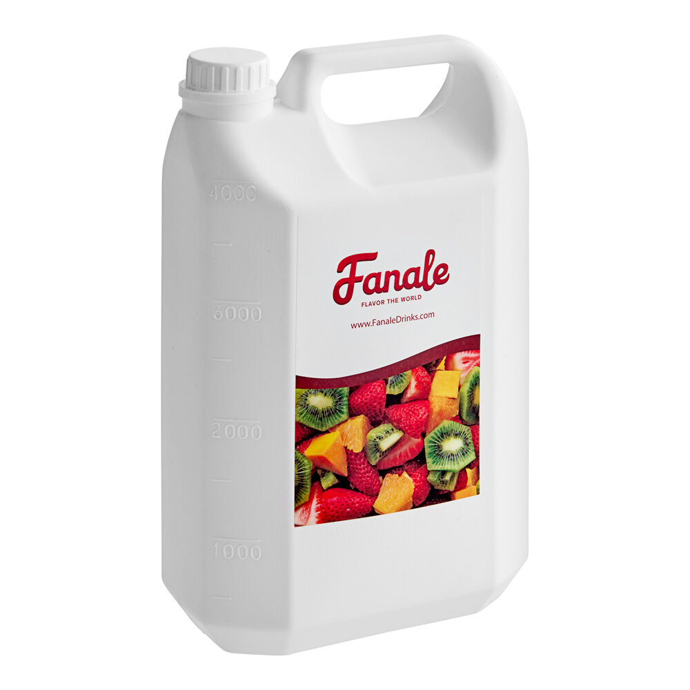 Fanale Orange Concentrated Syrup 134 fl. oz. - 4/Case