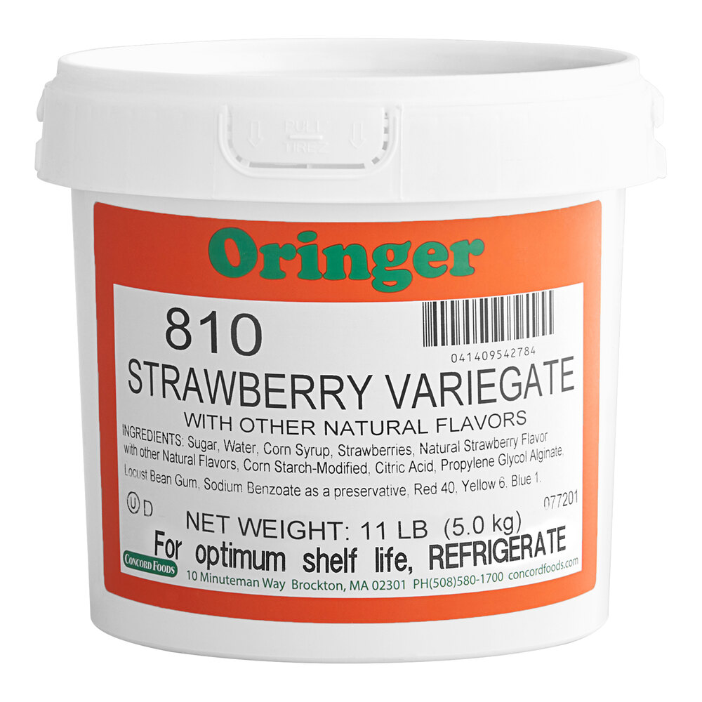 Oringer Strawberry Variegate 11 lb. - 2/Case