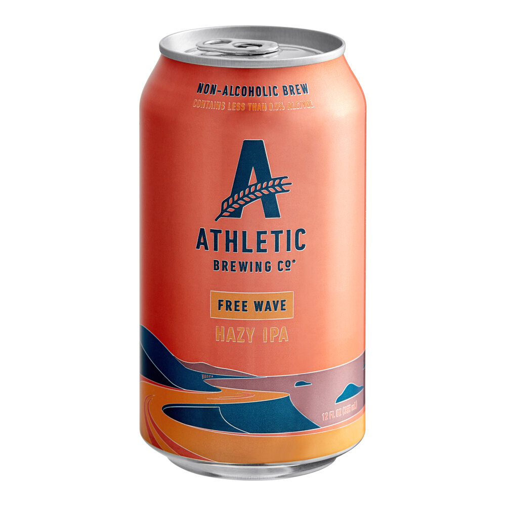 Athletic Brewing Co. Free Wave Non-Alcoholic Hazy IPA 12 fl. oz. 6-Pack ...