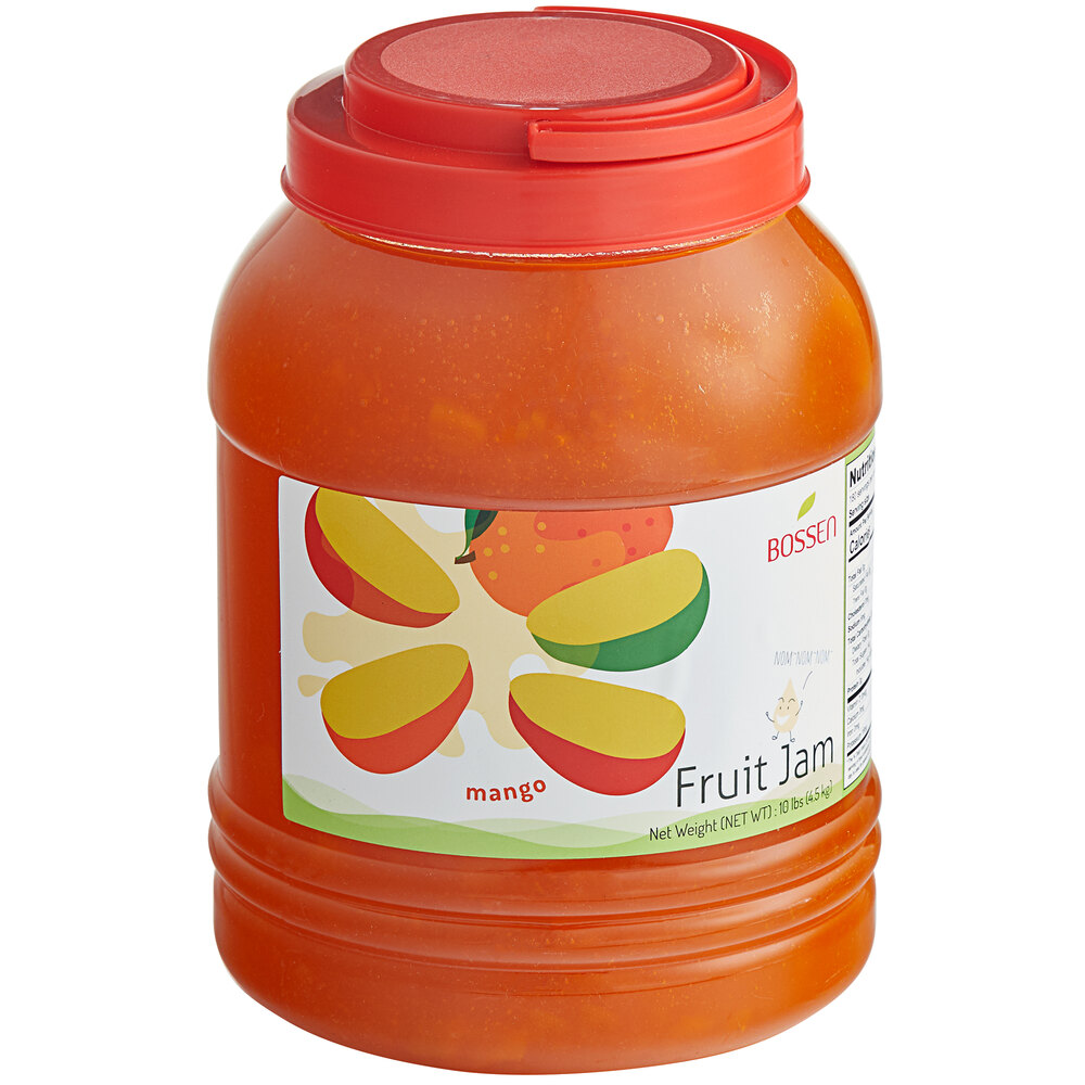 Bossen Mango Fruit Jam / Smoothie Paste 10 lb. - 4/Case