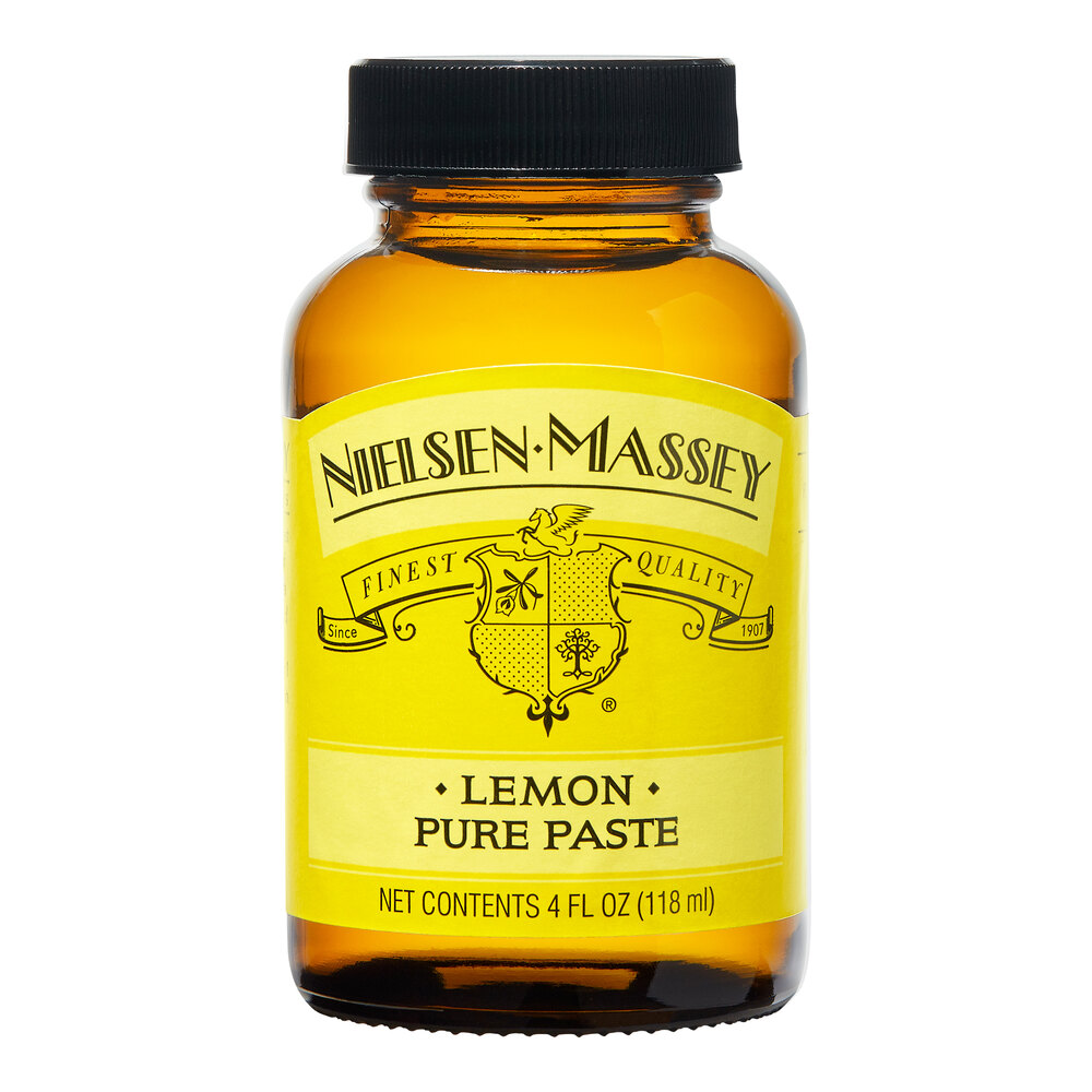 Nielsen-Massey 4 fl. oz. Pure Lemon Paste - 6/Case