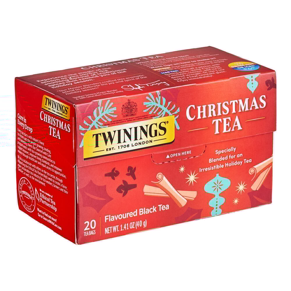 Twinings Christmas Tea Bags - 120/Case