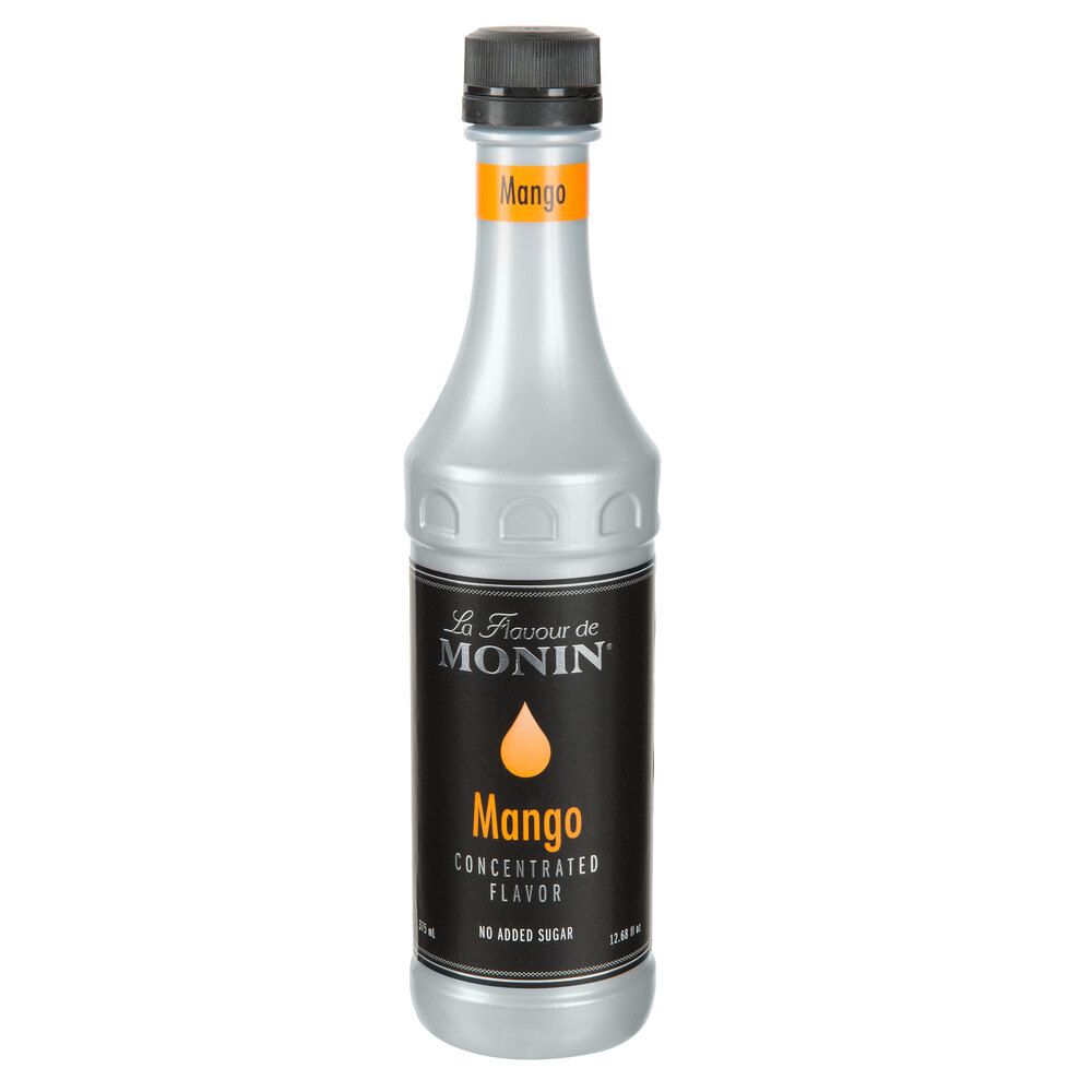 Monin Mango Concentrated Flavor 375 mL - 4/Case
