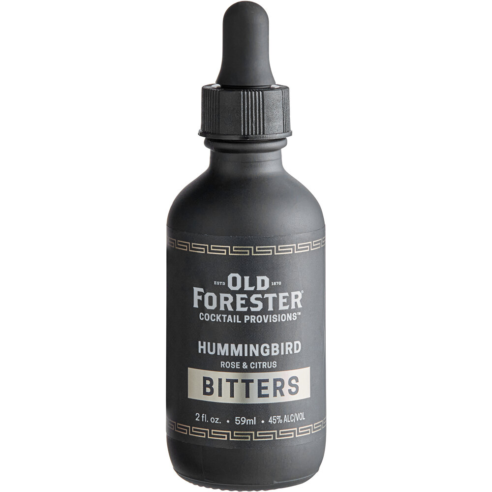 Old Forester 2 fl. oz. Hummingbird Rose and Citrus Bitters - 6/Case