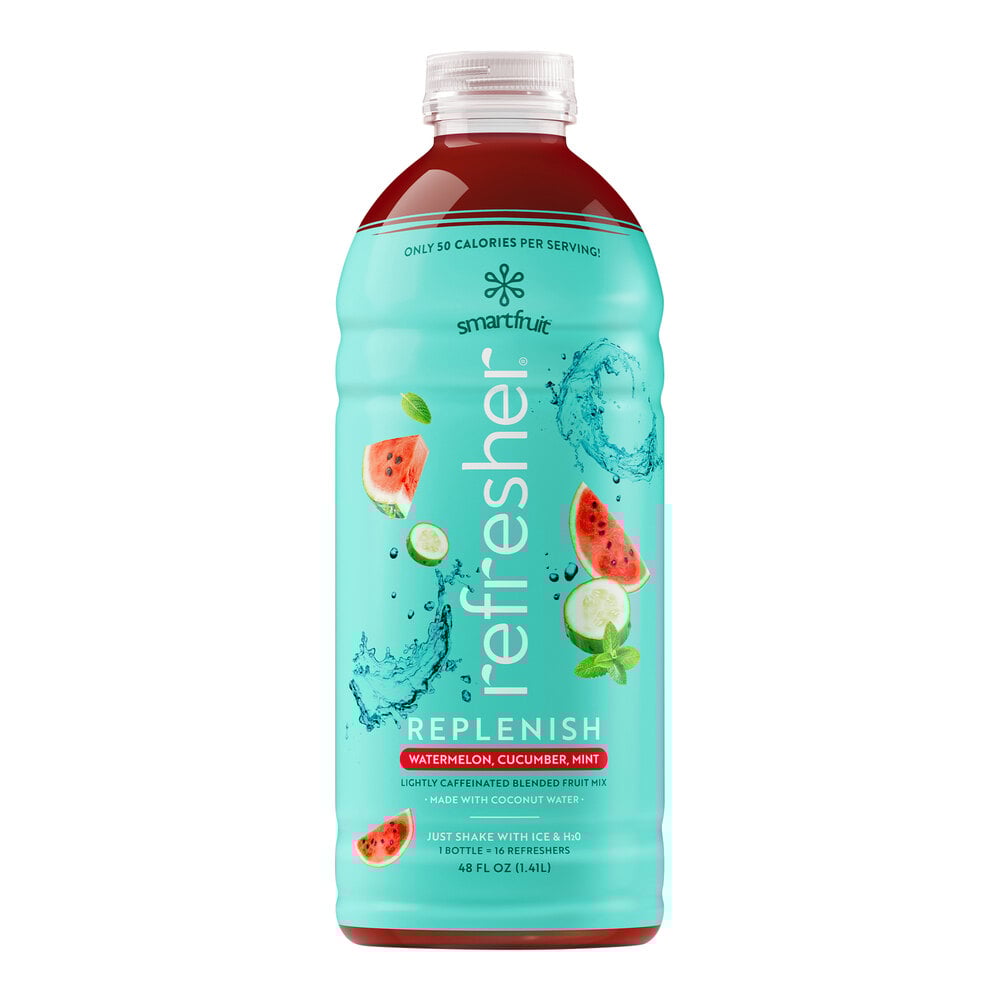 Smartfruit Replenish Watermelon / Cucumber / Mint Refresher Beverage 1: ...