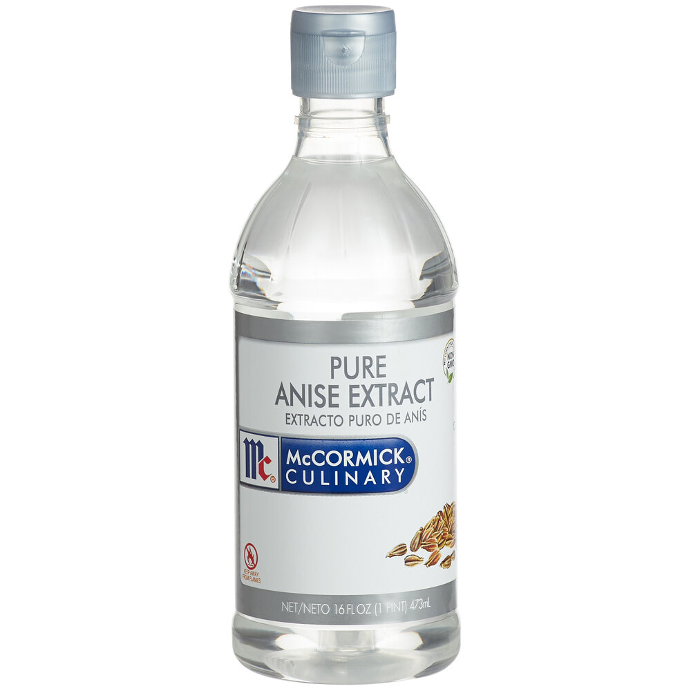 McCormick Culinary 16 fl. oz. Pure Anise Extract - 6/Case