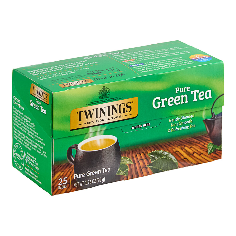 Twinings Green Tea Bags - 150/Case